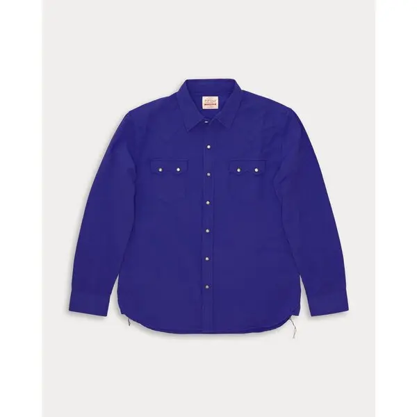 FORTELA Josh Texan Cotton Shirt - Blue