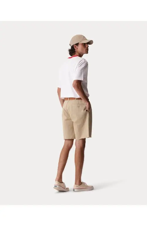 FORTELA Noll Twill Bermuda Shorts - Beige