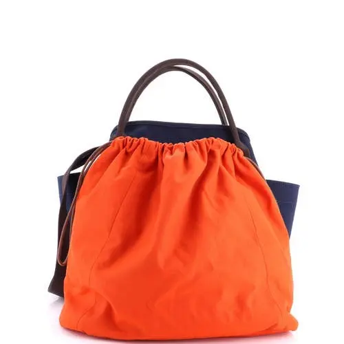 Hermès Sac De Pansage Groom Handbag Canvas