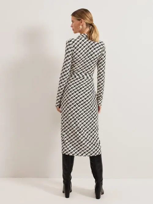 PHASE EIGHT Gina Geo Wrap Dress