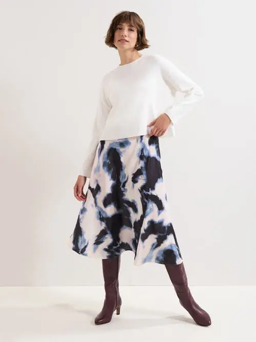 PHASE EIGHT Issy Tye Dye 2-in-1 Midi Dress