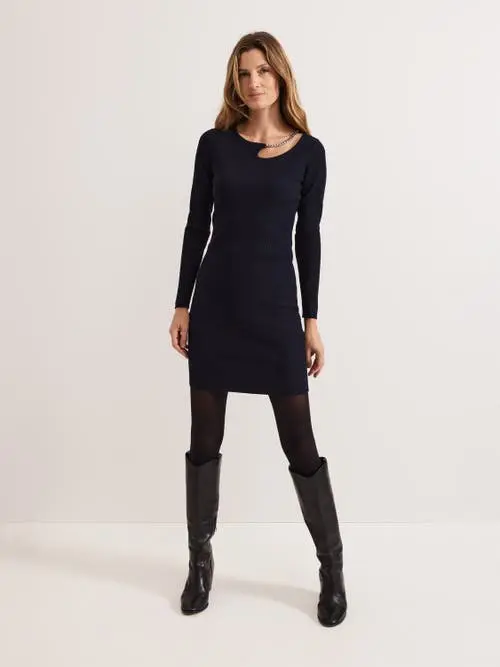 PHASE EIGHT Nia Necklace Mini Dress
