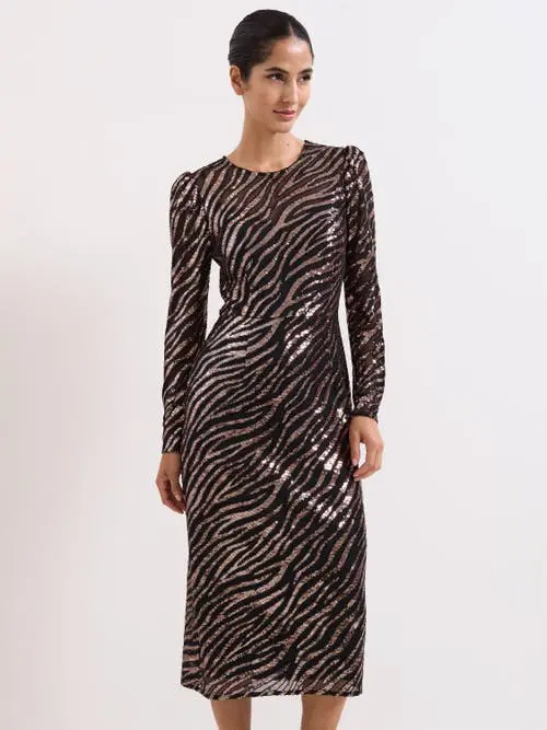 PHASE EIGHT Kate Sequin Dress