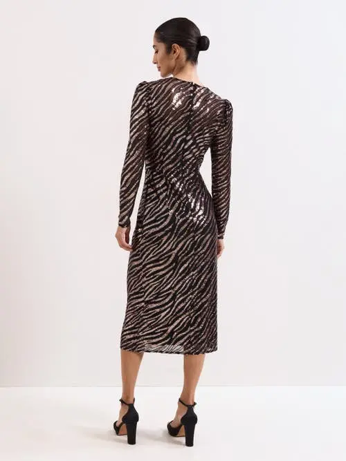 PHASE EIGHT Kate Sequin Dress