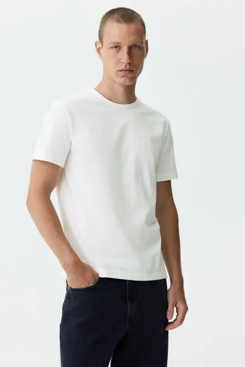 H&M Regular-fit Cotton T-shirt