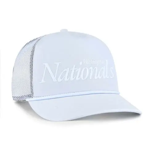 '47 Washington Nationals Foundation Script Hitch Adjustable Trucker Hat