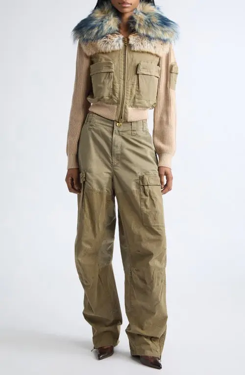 DIESEL® G-ustav Mixed Media Jacket