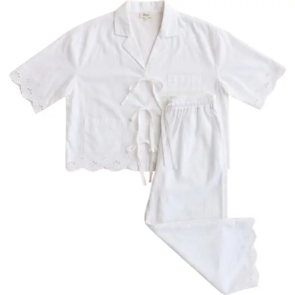 TBCO Cotton Shell Cropped Pajamas