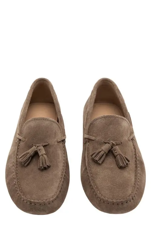 Mango Leather Driving Shoe