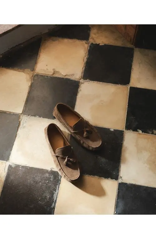 Mango Leather Driving Shoe