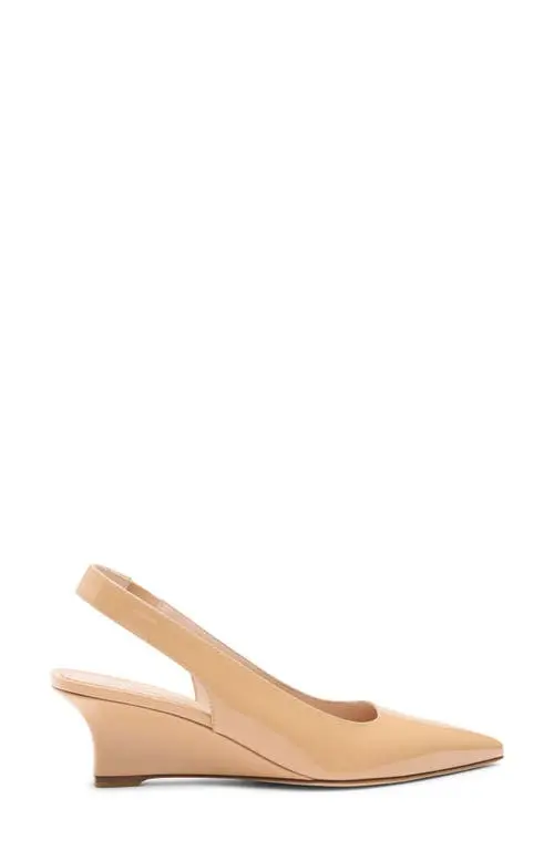 STUART WEITZMAN Vinnie Slingback Wedge Pump
