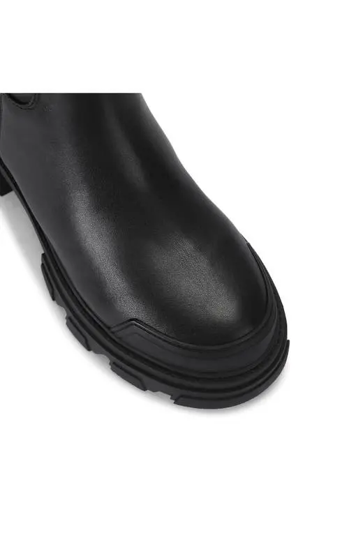 Kurt Geiger Stomp Sock Lug Sole Boots - Black