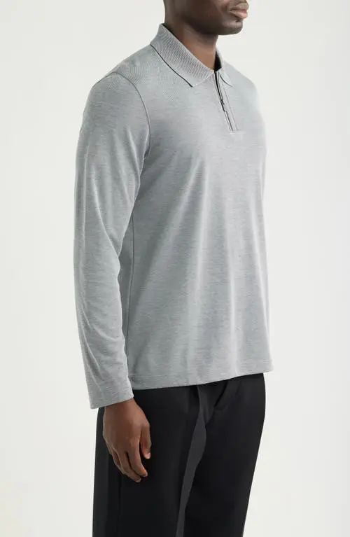 Johnston & Murphy Cochran Long Sleeve Zip Polo