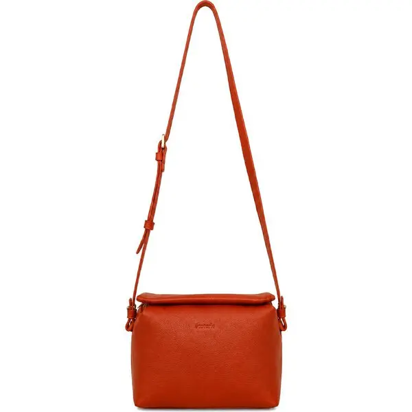 Écotorie Agnes Leather Crossbody Bag - Rust