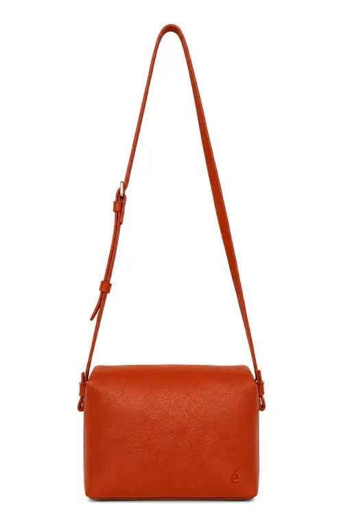 Écotorie Agnes Leather Crossbody Bag - Rust