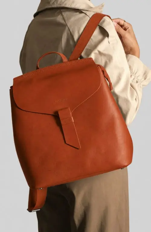 Écotorie Clementine Leather Backpack