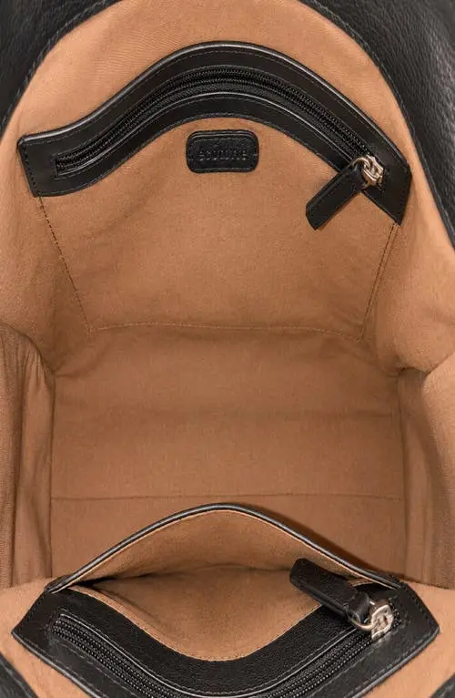 Écotorie Eleanor Leather Crossbody Bag - Black