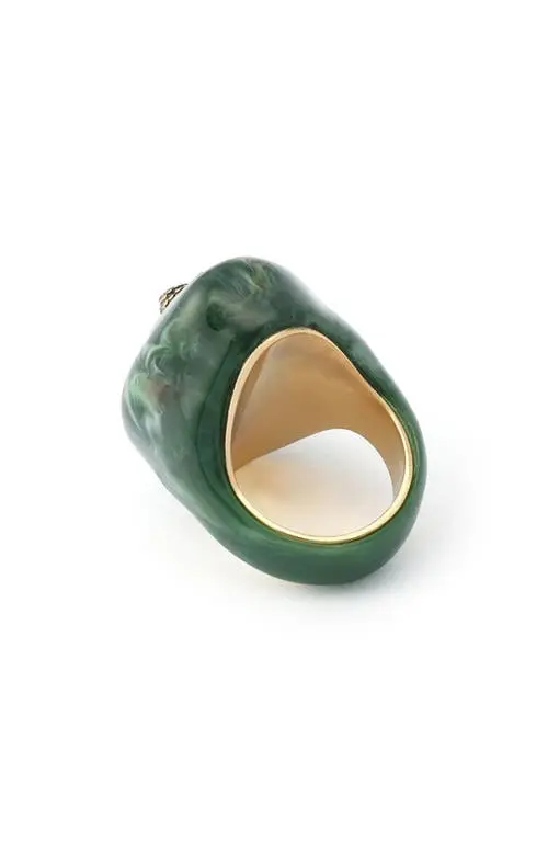 Kurt Geiger Ophelia Eagle Teardrop Ring