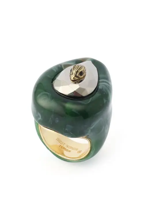 Kurt Geiger Ophelia Eagle Teardrop Ring