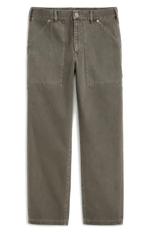 ALEX MILL Recycled Cotton Painter Jeans - Thyme