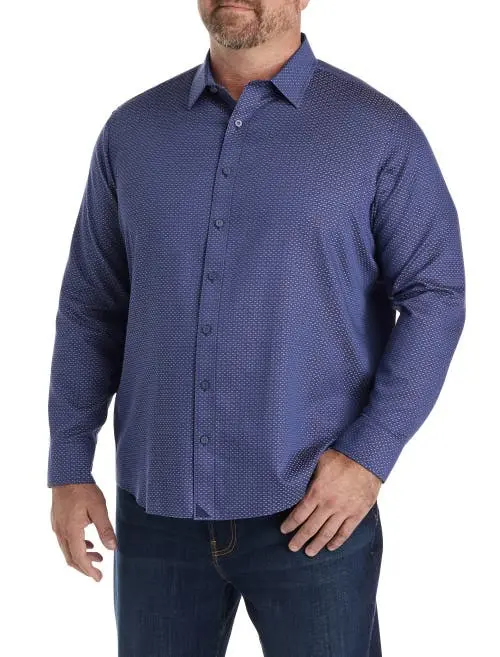 UNTUCKIT FIT BY DXL Big & Tall Rigby Sport Shirt