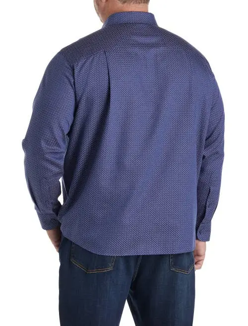 UNTUCKIT FIT BY DXL Big & Tall Rigby Sport Shirt