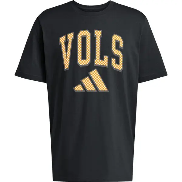 Adidas Tennessee Volunteers Checker Fresh T-shirt - Black