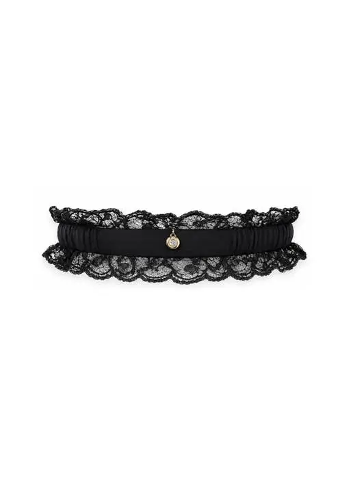 HOUSE OF SILK Mary Garter - Black