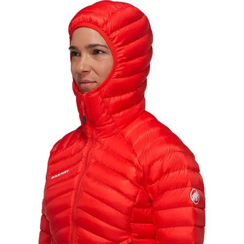 MAMMUT Broad Peak Hooded Down Jacket - Mammut Red