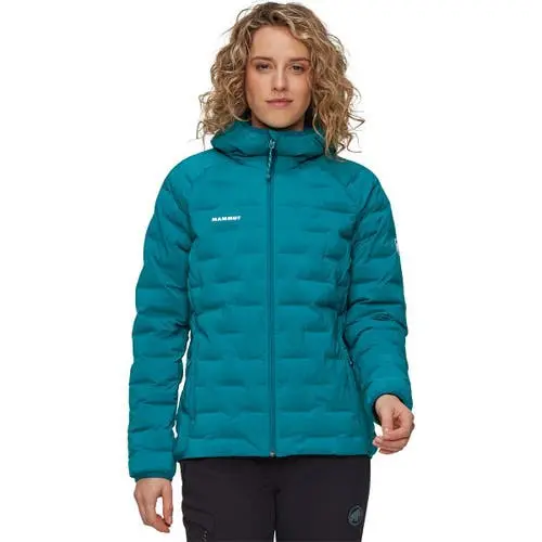 MAMMUT Sender Hooded Jacket Recycled Insulation - Deep Teal