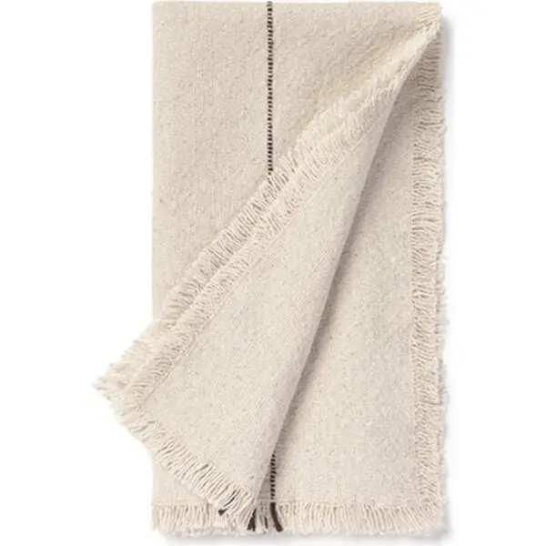 LORENA CANALS Set Of 4 Handloom Napkins Natural
