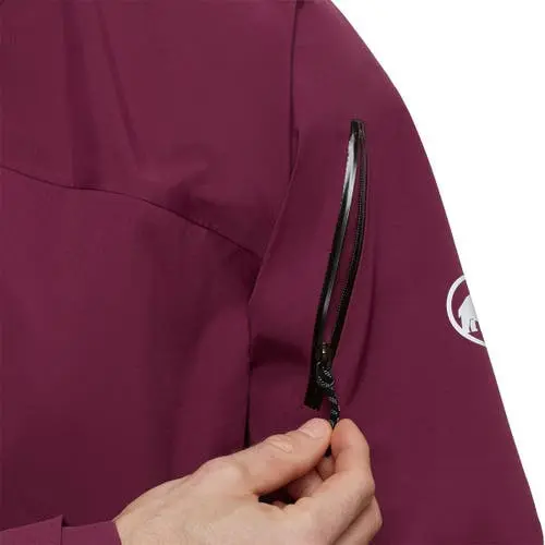 MAMMUT Taiss Pro Hs Hooded Jacket - Vin/black
