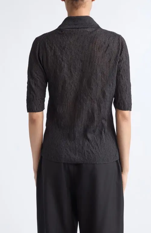NACKIYE Sugarman Virgin Wool Rib Polo