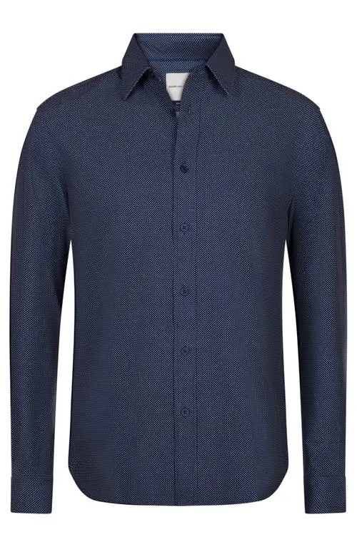 REPORT COLLECTION Stretch Dot Button Up Shirt