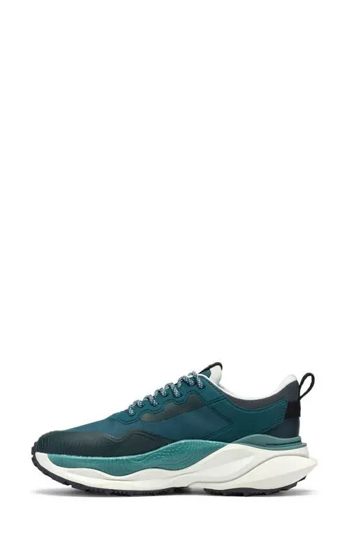 Clarks Pacetrail Go Waterproof Running Shoe - Teal