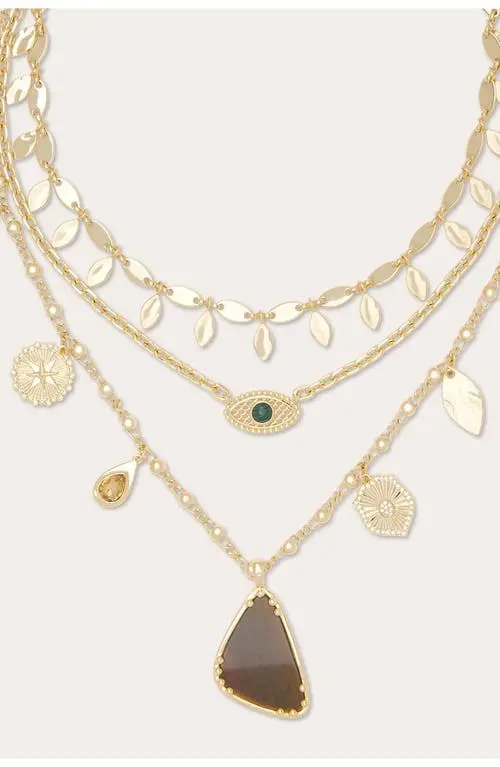 Ramy Brook Cleo Layered Charm Necklace
