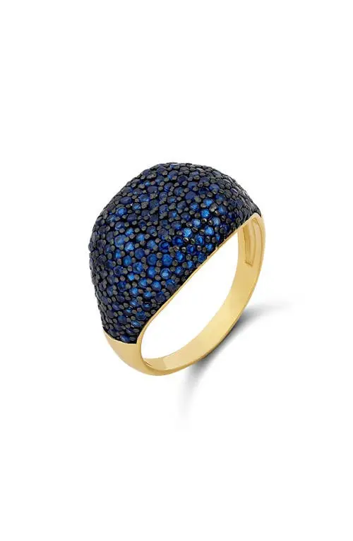 SHYMI Pav Signet Ring - Gold