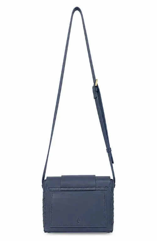 Écotorie Iris Leather Crossbody Bag - Midnight