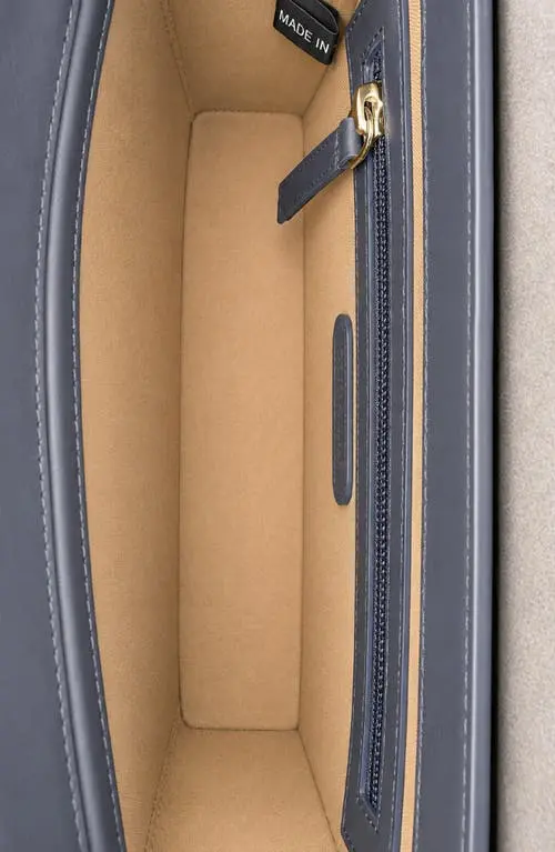 Écotorie Iris Leather Crossbody Bag - Midnight