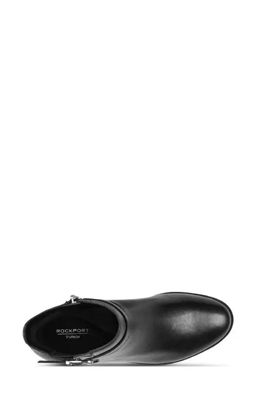 Rockport Teegan Leather Bootie - Black