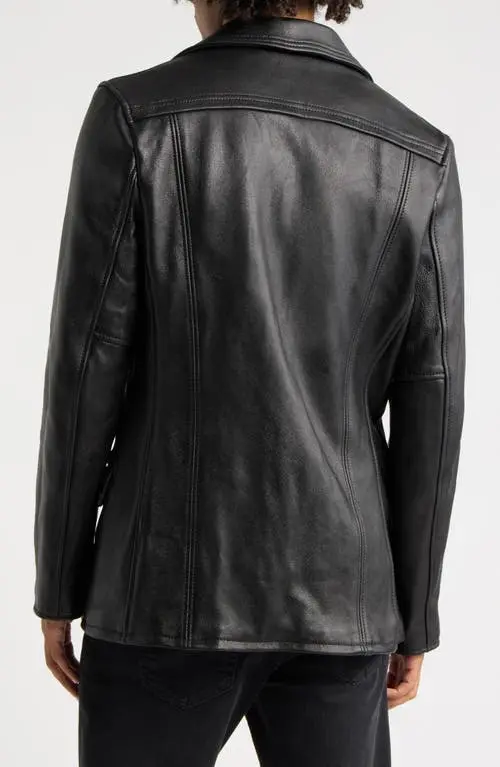 SCHOTT Backstage Leather Car Coat