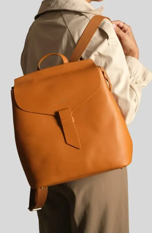 Écotorie Clementine Leather Backpack