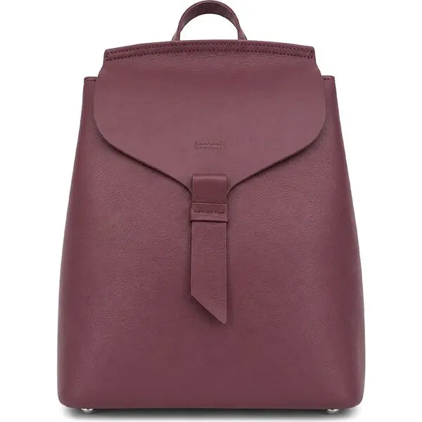 Écotorie Clementine Leather Backpack - Wine