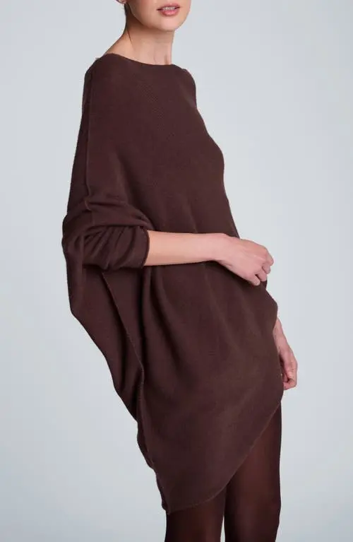 KENNETH COLE Asymmetric Drape Neck Sweater
