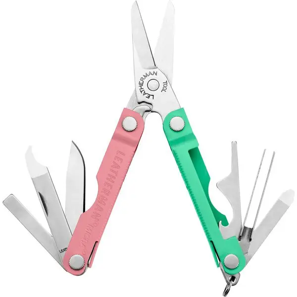 LEATHERMAN Micra, Keychain Multi-tool With Grooming Tools, Mini Pocketknife For Everyday Carry Hobbies & Outdoors - Bayside