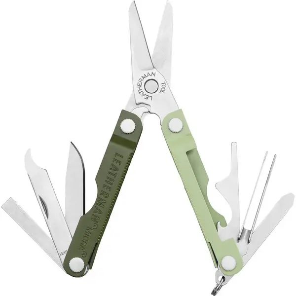 LEATHERMAN Micra, Keychain Multi-tool With Grooming Tools, Mini Pocketknife For Everyday Carry Hobbies & Outdoors - Cardamom