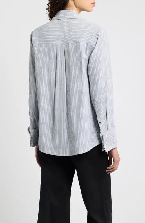 Kobi Halperin Tanner Striped Bib Front Shirt