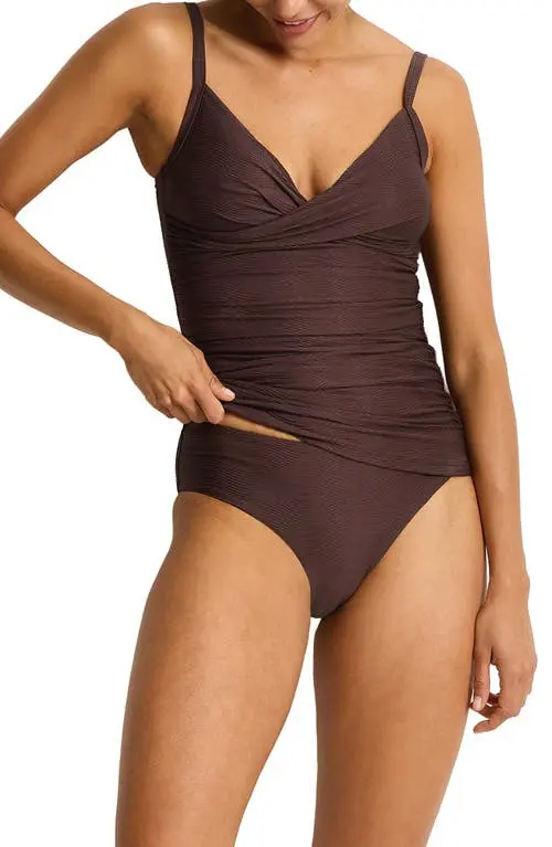 SEA LEVEL Zen Cross Front Tankini