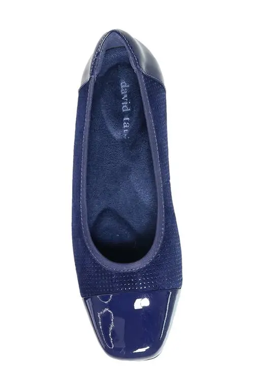DAVID TATE Amiya Ii Pump - Navy Suede