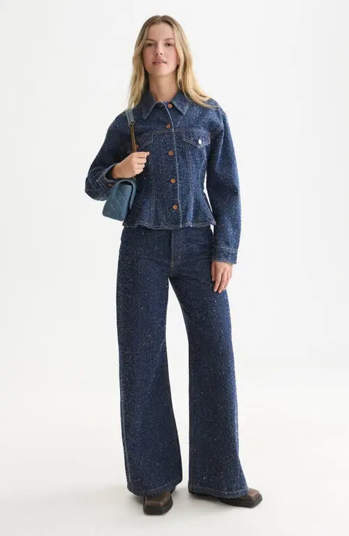 Scotch & Soda Wave High Waist Wide Leg Jeans